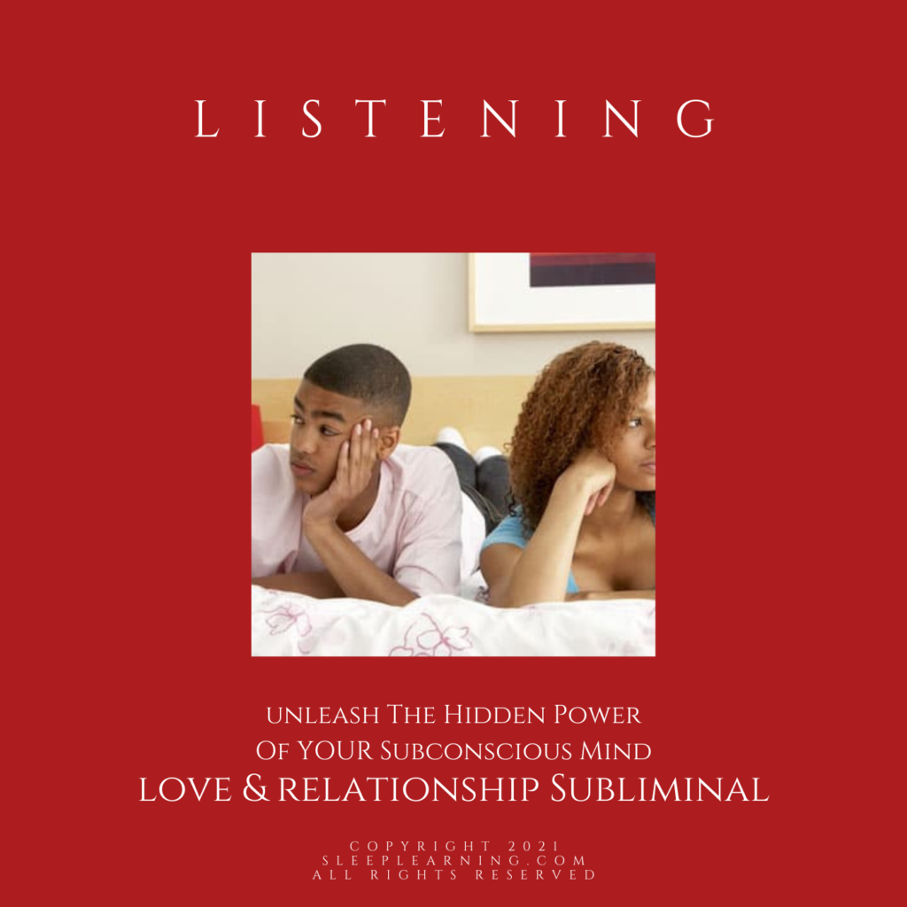 Listening – SLEEP LEARNING