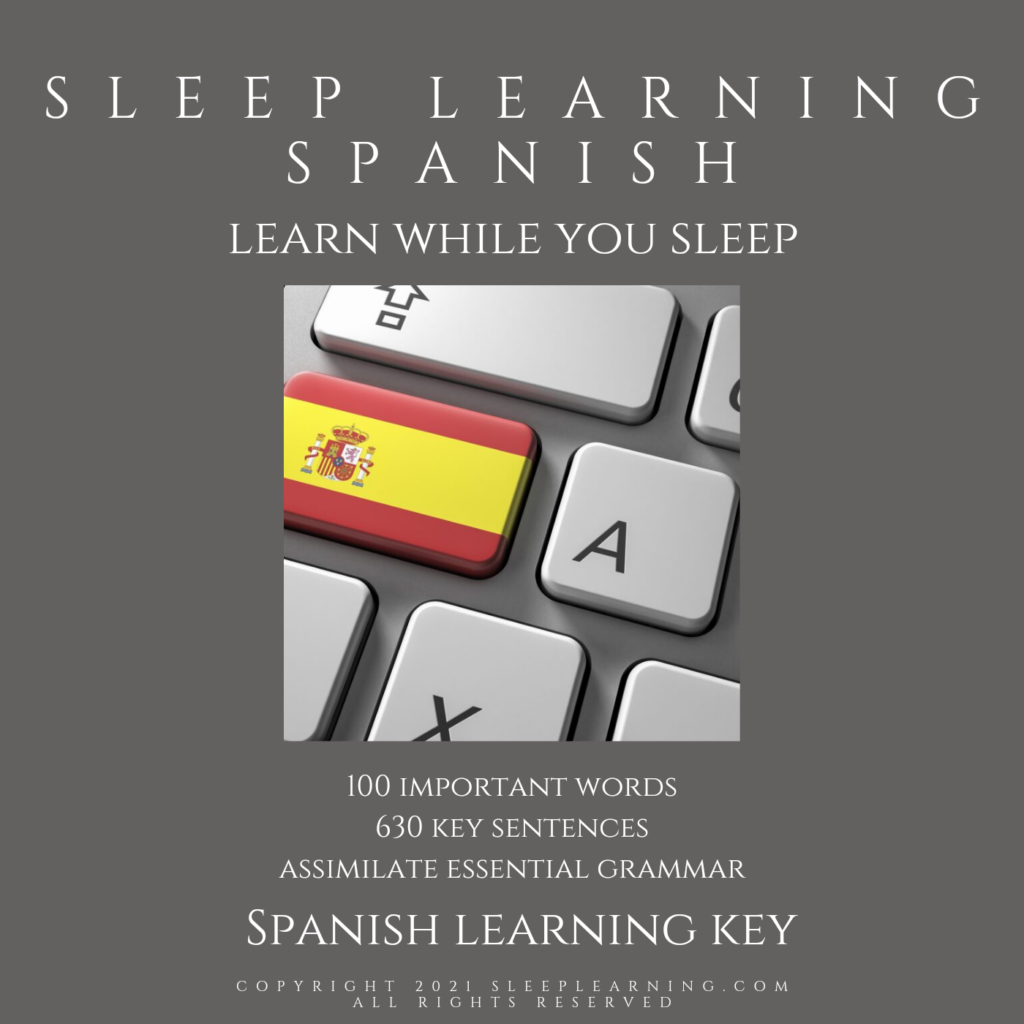 Sleep Learning Spanish – SLEEP LEARNING