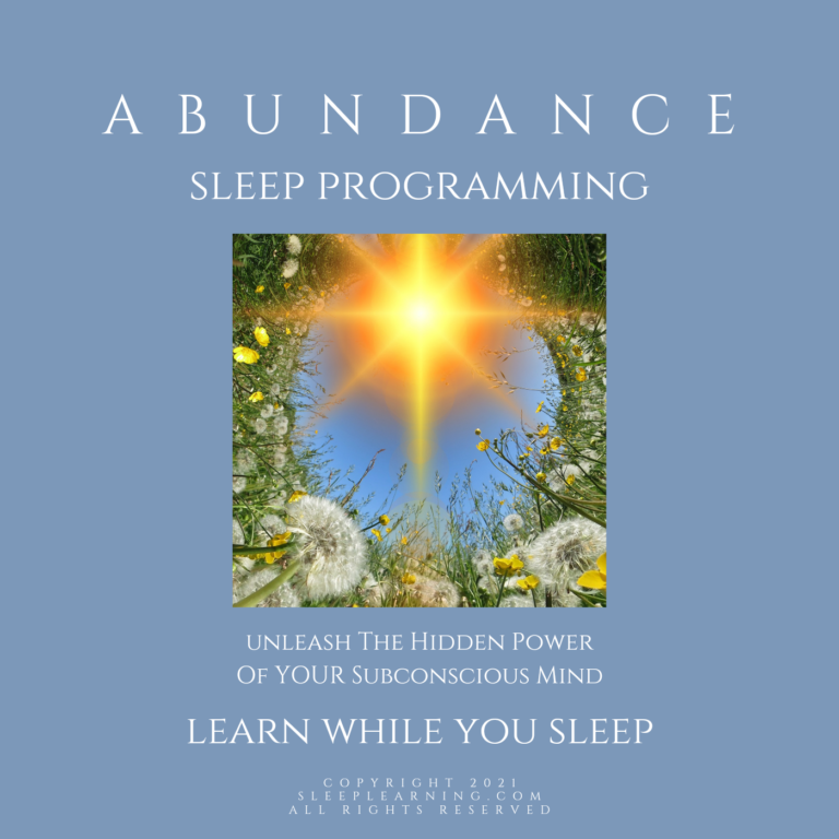 SLEEP LEARNING – Learn While You Sleep