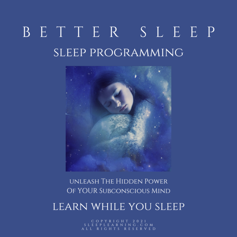 Sleep Programming – SLEEP LEARNING